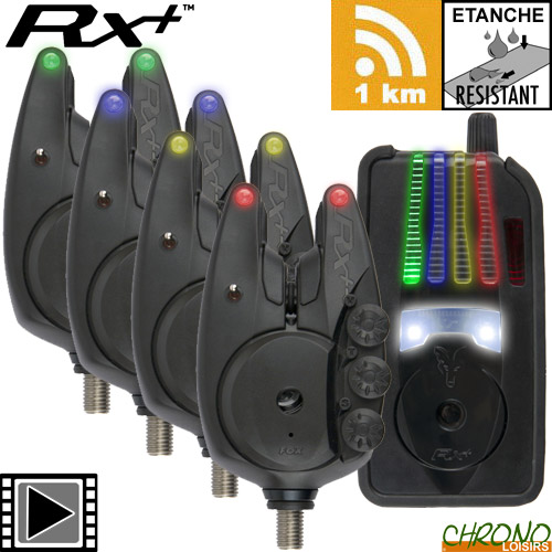 Coffret fox centrale 3 detecteurs micron rx – Chrono Carpe