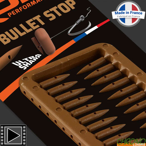 Stop cebo rok bullet stop marron x40 – Chrono Carpa