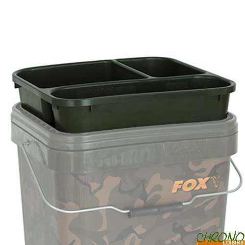 Bac fox bucket insert pour seau 17l – Chrono Carpe